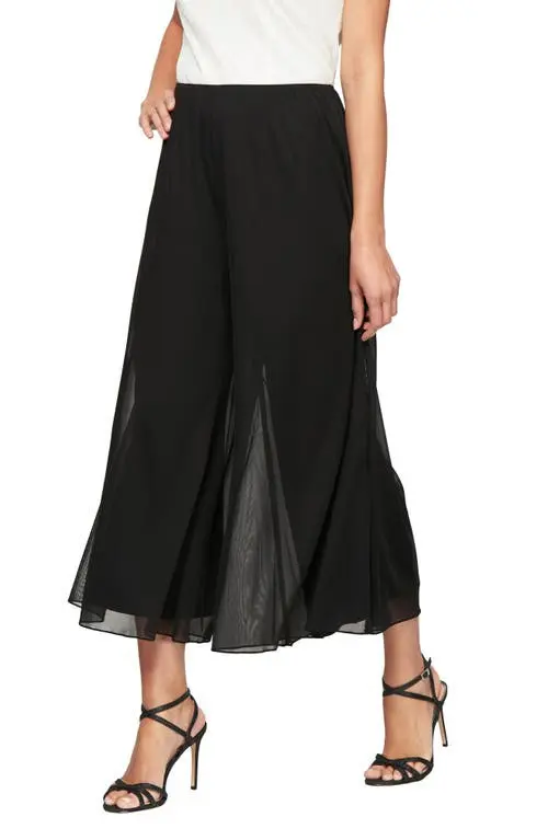 Alex Evenings Crop Wide Leg Pants