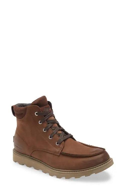 Sorel Madson Ii Moc Toe Waterproof Boots - Tobacco