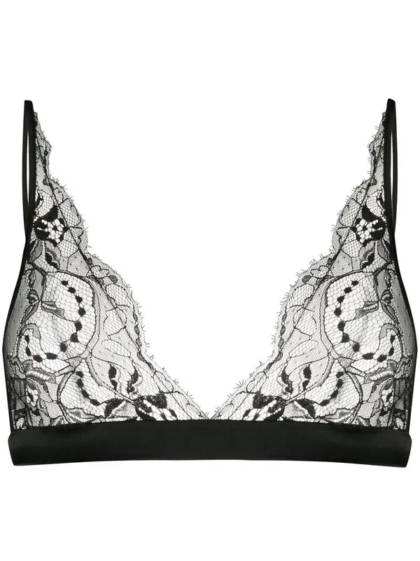 FLEUR OF ENGLAND Boudoir Lace Bra