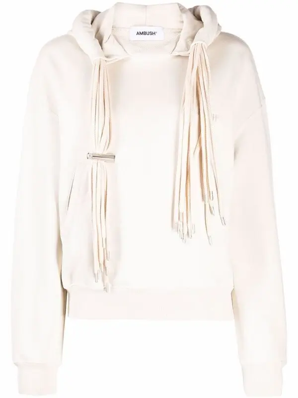 AMBUSH Multi Cord Cotton Hoodie - Neutrals
