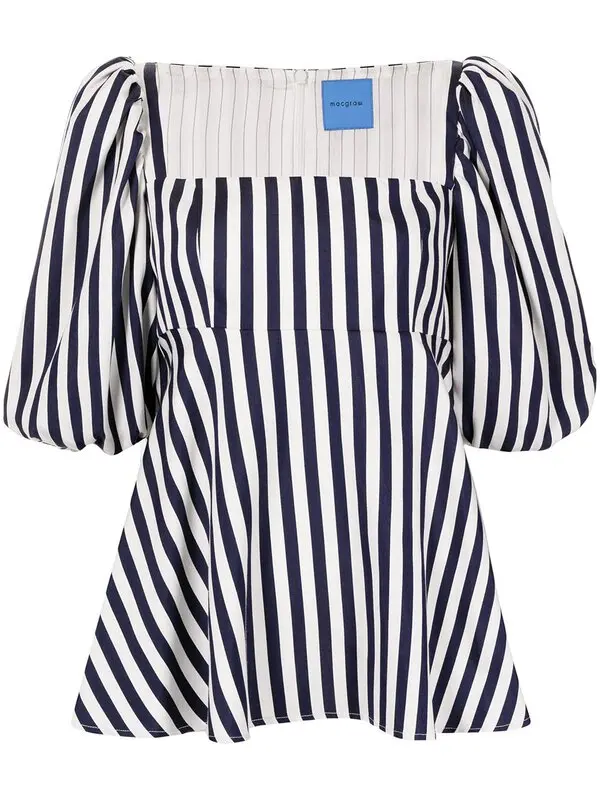 MACGRAW Vienna Striped Top