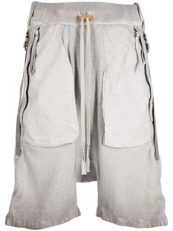 Boris Bidjan Saberi Deconstructed Knee-length Shorts