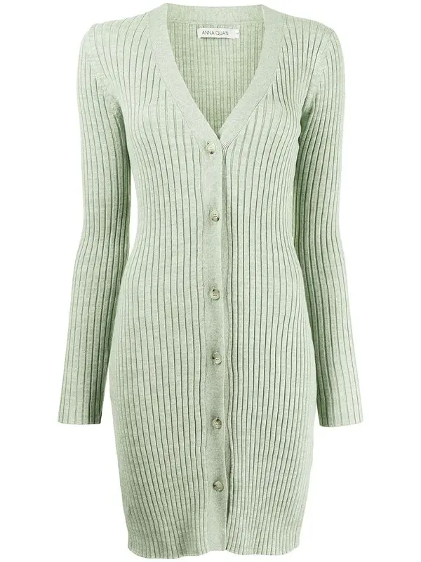 white knit dress mini Riviera Cutout Back Knit Dress Midnight / M (US 4) main image 0