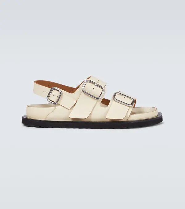 BIRKENSTOCK × JIL SANDER Milano ミラノ Jil Sander Milano Natural Leather in Color Cream | BIRKENSTOCK Bahrain