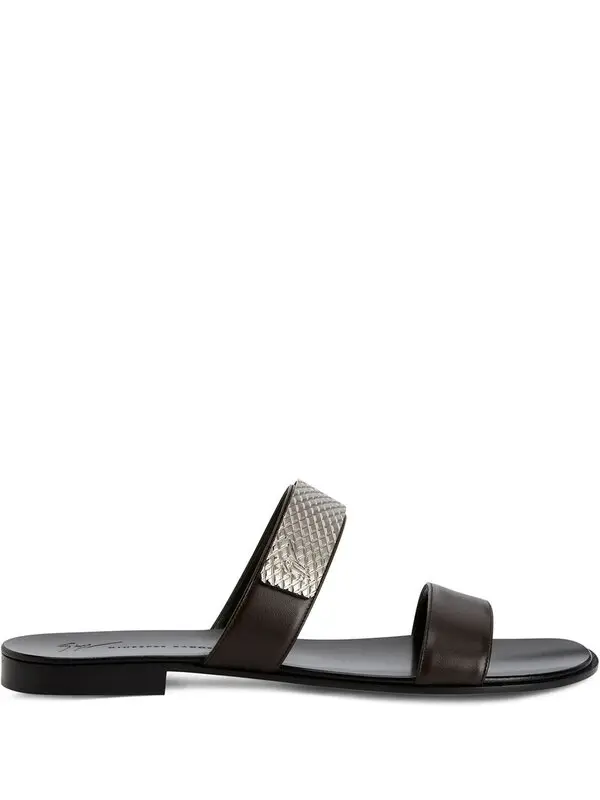 GIUSEPPE ZANOTTI Zak Strappy Sandals - Brown