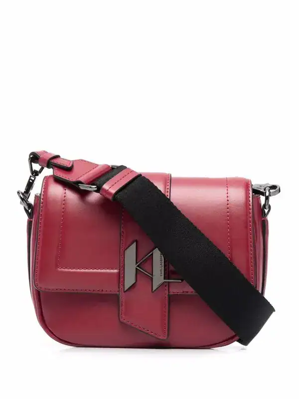 Karl Lagerfeld K/Saddle Crossbody Bag In Red 50% Off Editorialist