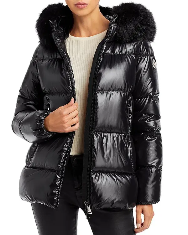 Moncler Laiche Short Parka - Black