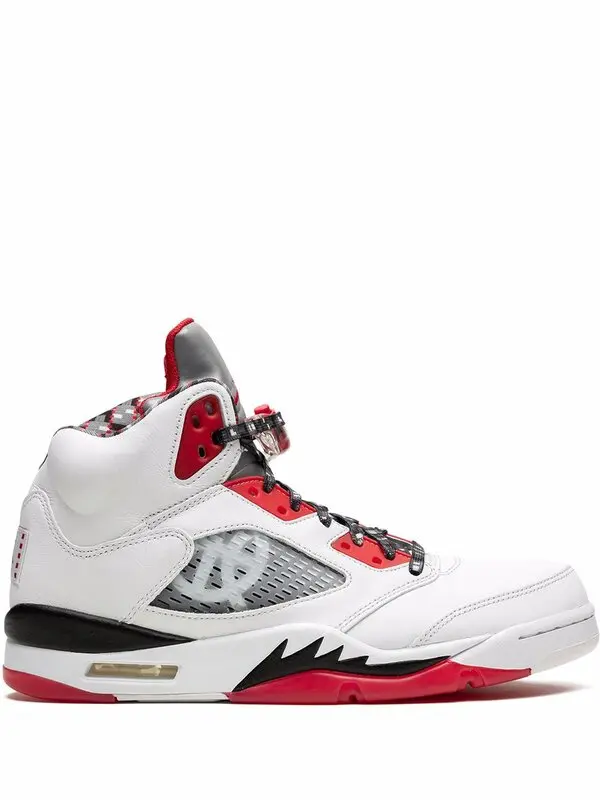 JORDAN Air 5 Retro Quai 54 2021 Sneakers - White