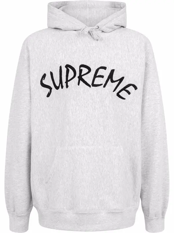 Supreme Ftp Arc Logo Hoodie - Grey