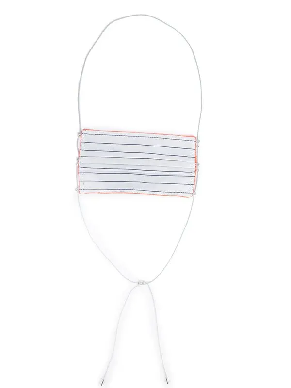 M. Cohen Stripe-print Face Mask