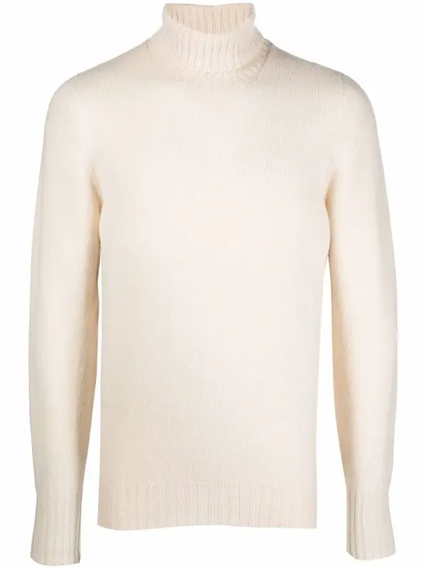 DRUMOHR Ribbed Knit Turtleneck Jumper