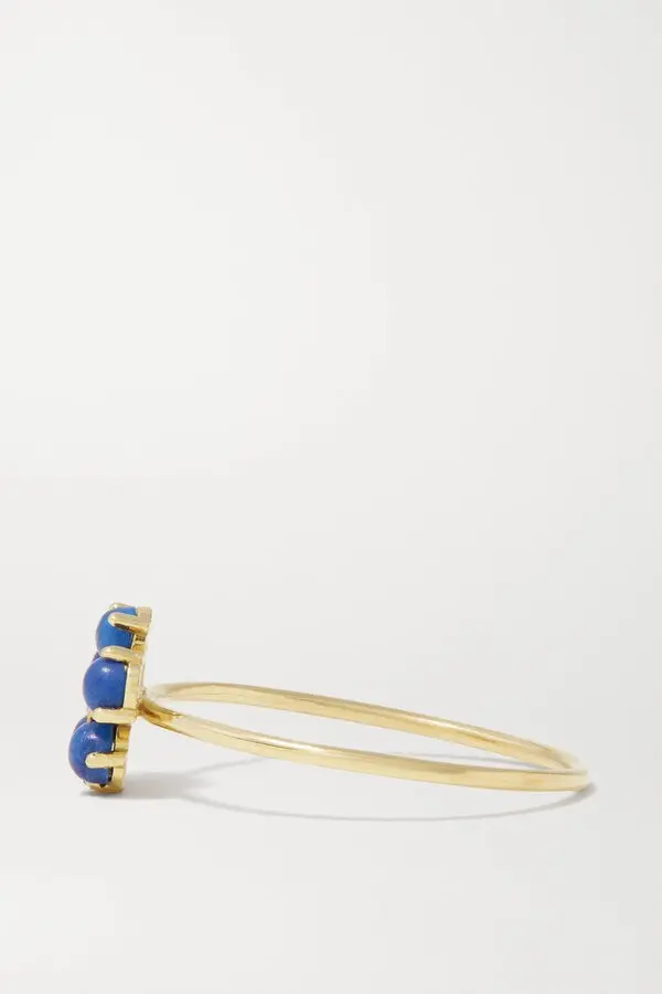 JENNIFER MEYER 18-karat Lapis Lazuli And Diamond Ring