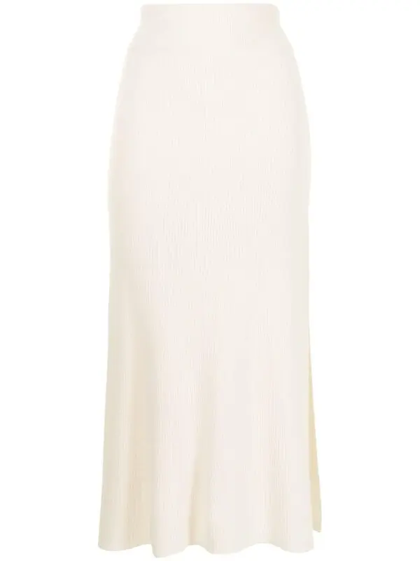 Cashmere In Love River A-line Skirt - White