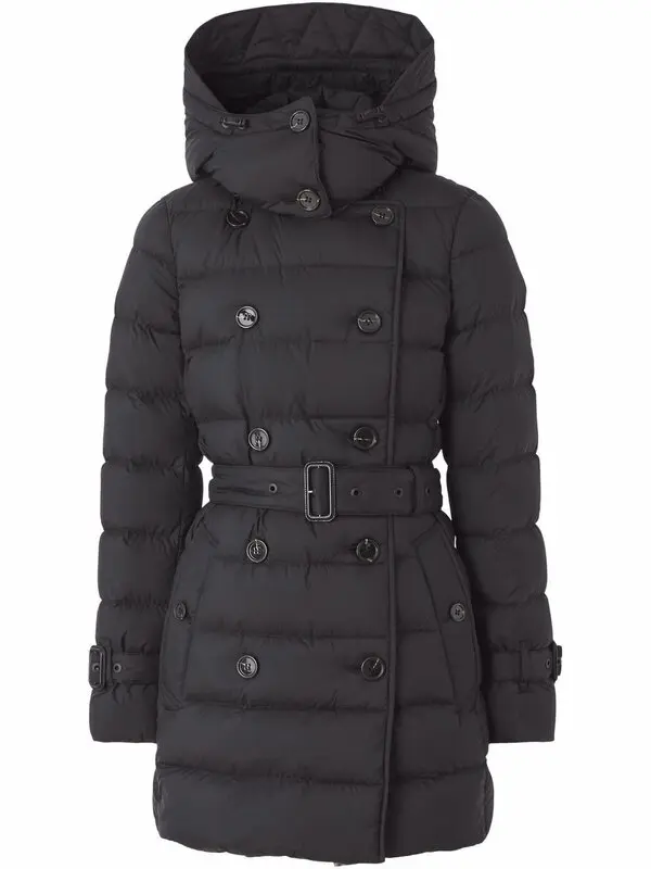 Burberry Detachable-hood Padded Coat