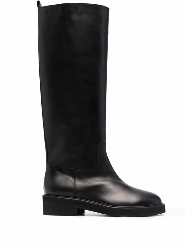 VIA ROMA 15 Leather Knee-high Boots