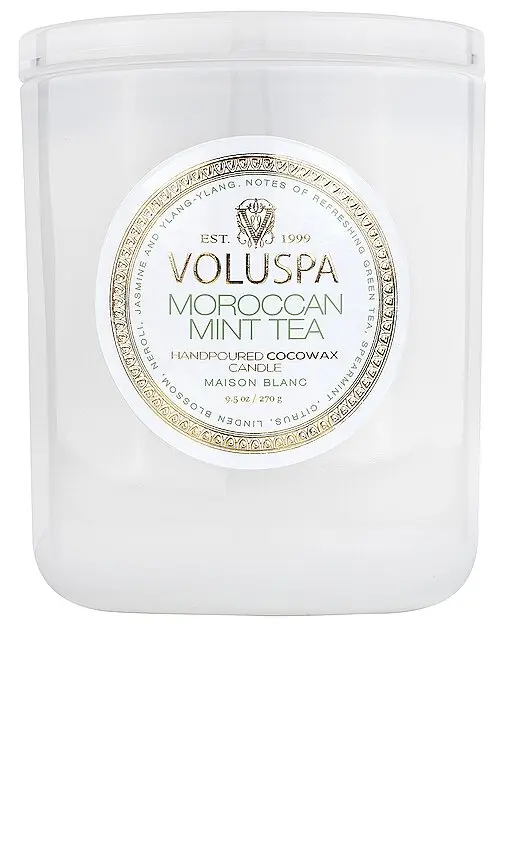 Voluspa Classic Candle In Na - Moroccan Mint Tea