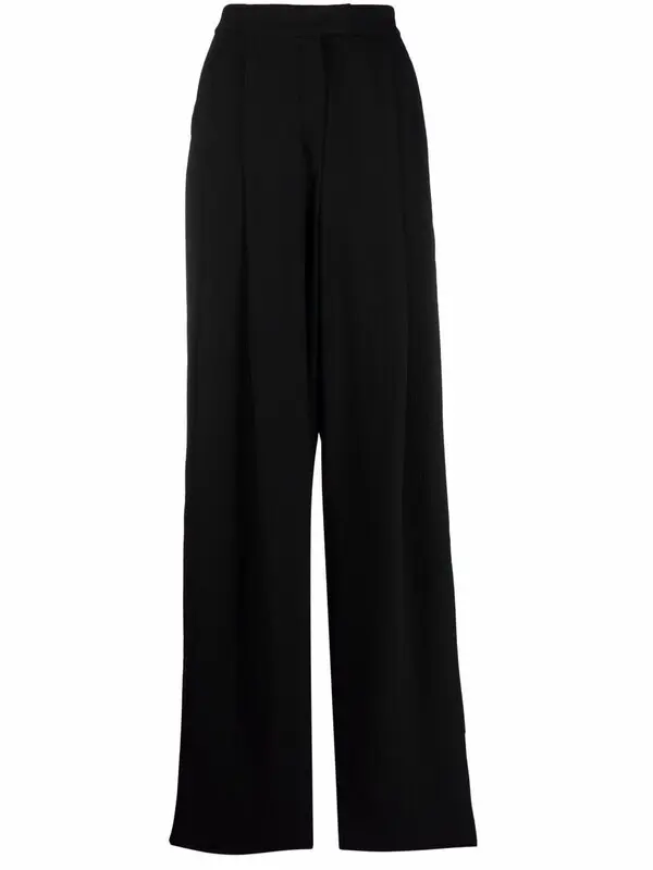 Emporio Armani Tapered-leg Trousers - Black