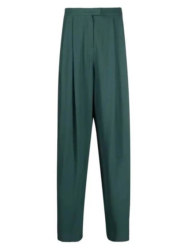 Emporio Armani Tapered-leg Trousers - Green