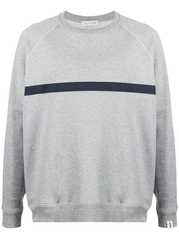 Mackintosh Horizontal Stripe Crewneck Sweatshirt