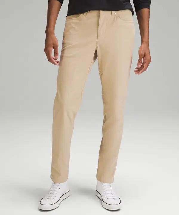 Lululemon Abc Slim-fit 5 Pocket Pant 32l - Trench