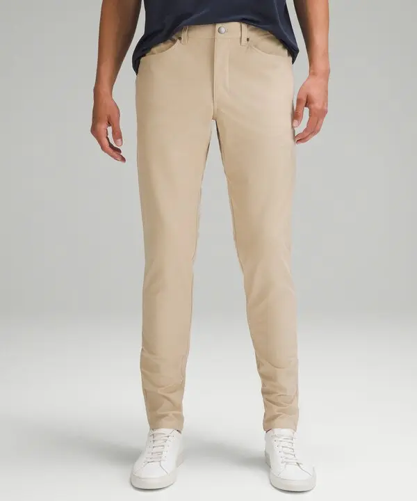 Lululemon Abc Slim-fit 5 Pocket Pant 34l - Trench