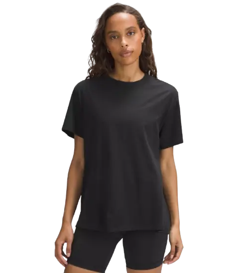 Lululemon All Yours Cotton T-shirt - Black