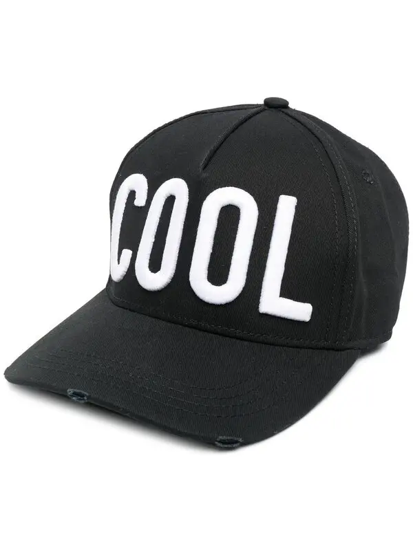 Dsquared2 Embroidered-slogan Baseball Cap