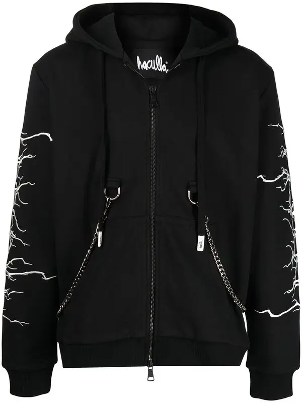 HACULLA. Fallen Angel Print Hoodie