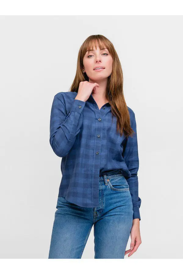 SARAH ALEXANDRA Weekend Hudson Yards Shirt - Blue