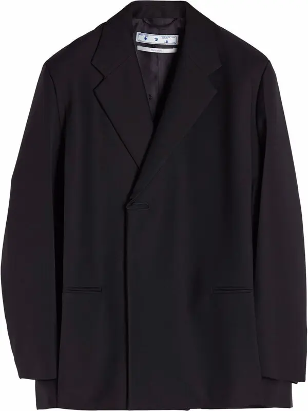 Off-White Crease Double Breasted Blazer