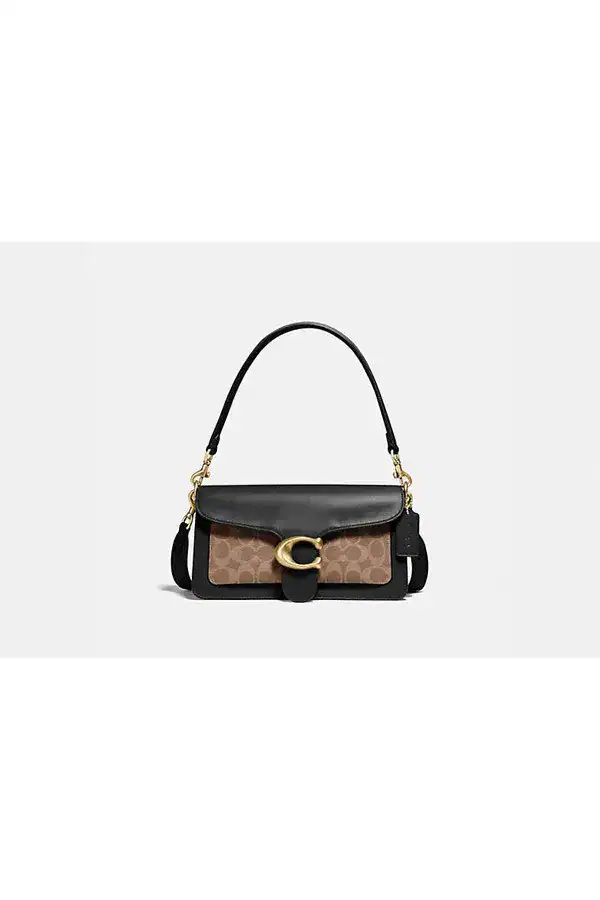 バッグ Tabby Shoulder Bag 26 Signature Canvas Coach Tabby Shoulder Bag 26 With Signature Canvas – Club de Mode