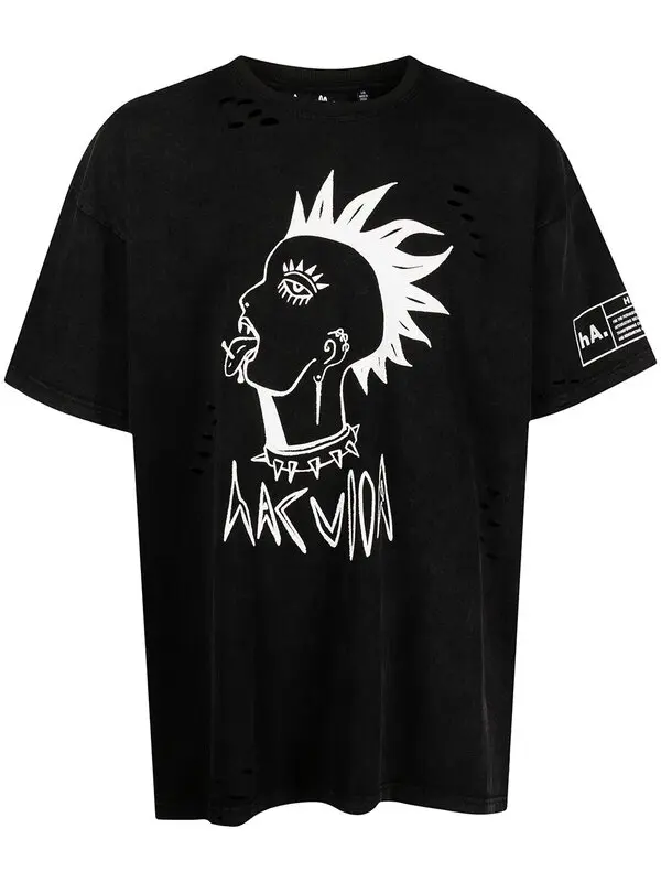 HACULLA. Punk Logo-print T-shirt