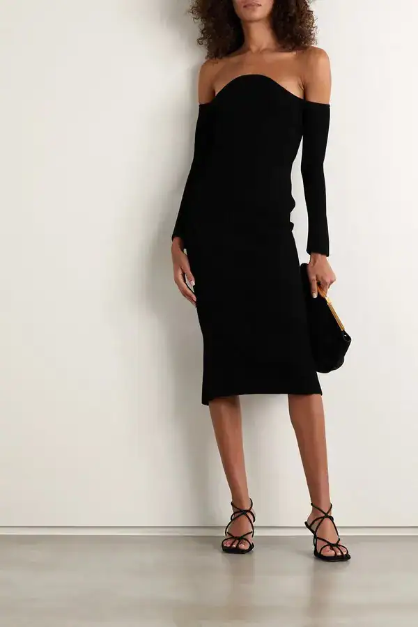 knee length dresses for ladies Matilde Voile Midi Dress main image 1