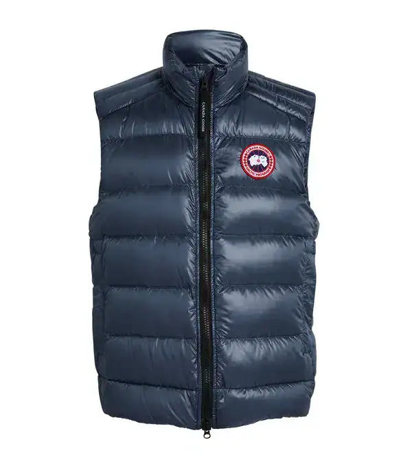 Canada Goose Quilted Crofton Gilet - Blue | Editorialist
