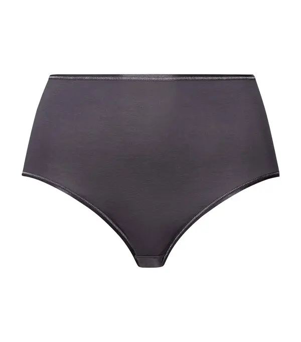 Hanro Cotton Maxi Brief - Black