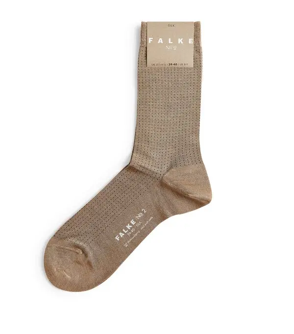 Falke Silk-rich No.2 Socks - Brown