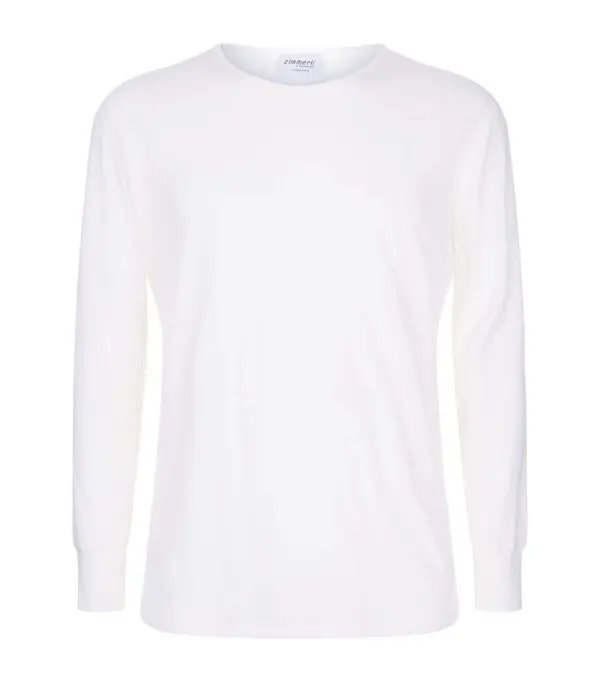Zimmerli Wool And Silk Long Sleeve Top