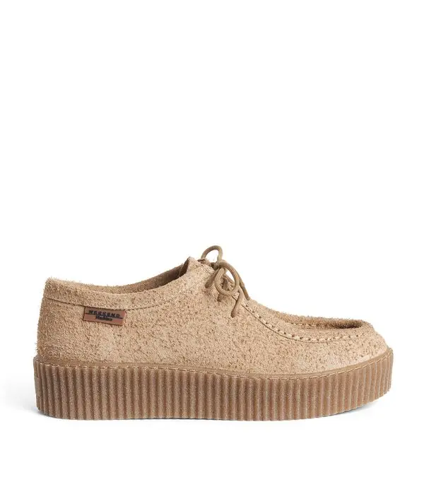 Max Mara Suede Ankle Boots - Beige