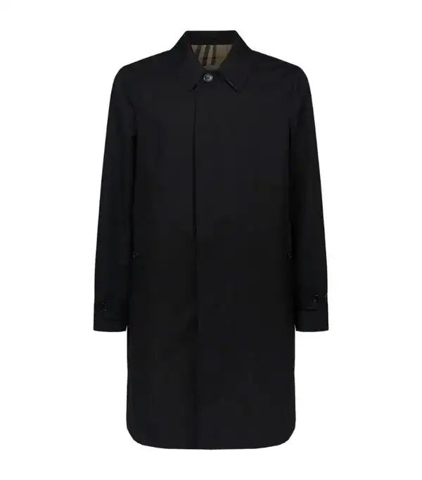Burberry The Pimlico Heritage Car Coat - Black | Editorialist