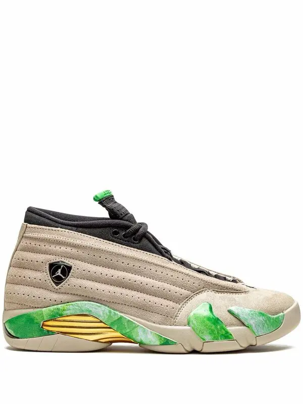 JORDAN X Aleali May Air 14 Low Sneakers - Neutrals