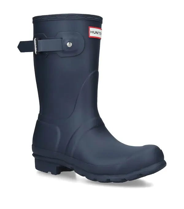 Hunter Original Short Boots - Navy