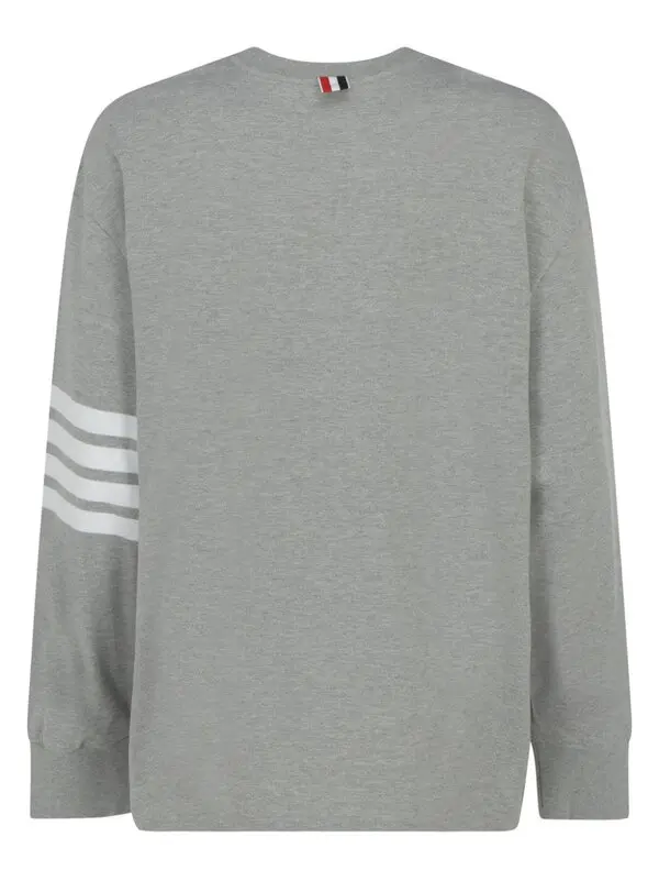 Thom Browne 4-bar Crew-neck Sweatshirt