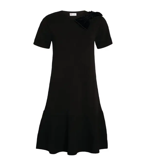red valentino black bow dress Merlette Paradis Eyelet Dress in Black