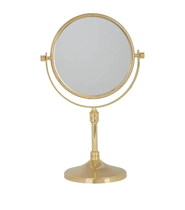 ZODIAC Wall Mounted Double Sided Mirror - Gold