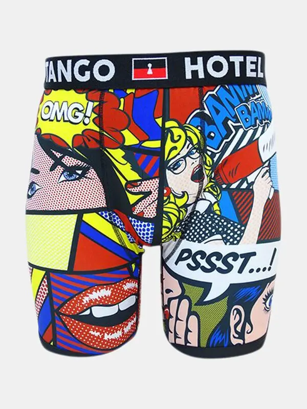 TANGO HOTEL Pssst Boxer Brief - Blue | Editorialist