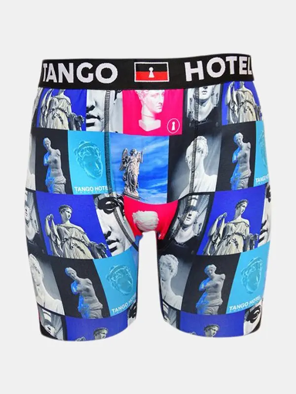 TANGO HOTEL Statue Boxer Brief - Blue | Editorialist