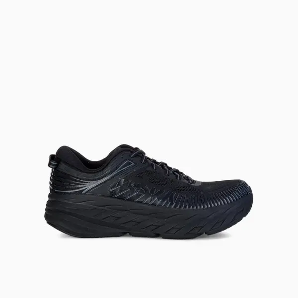 Hoka One One M Bondi 7 - Black | Editorialist