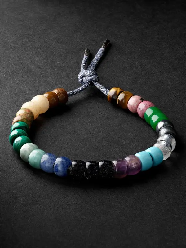 Carolina Bucci Forte Beads Multi-stone Bracelet - Green
