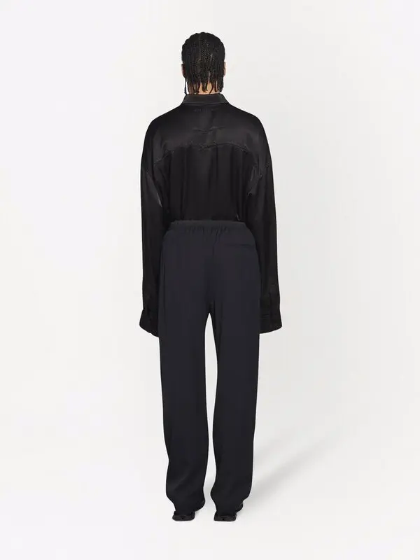 Balenciaga Elastic Straight-leg Trousers