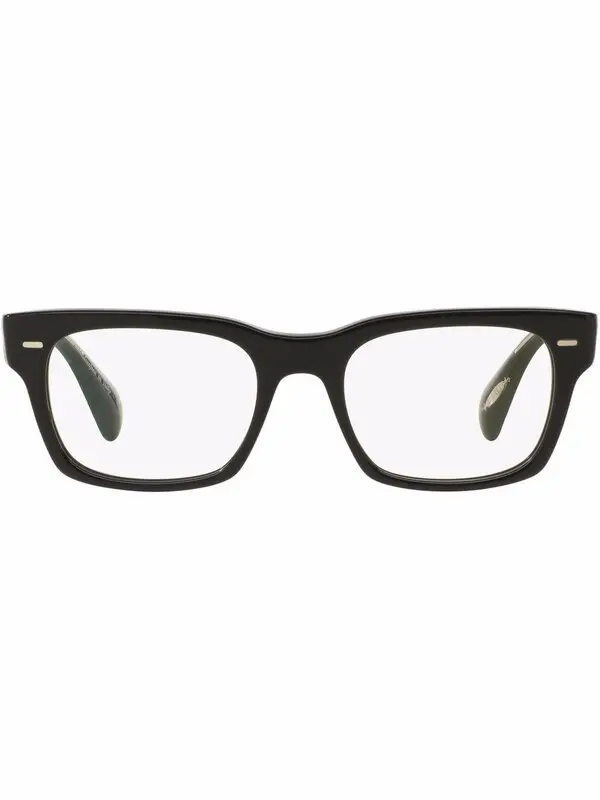 Oliver Spencer Ryce Rectangle-frame Glasses